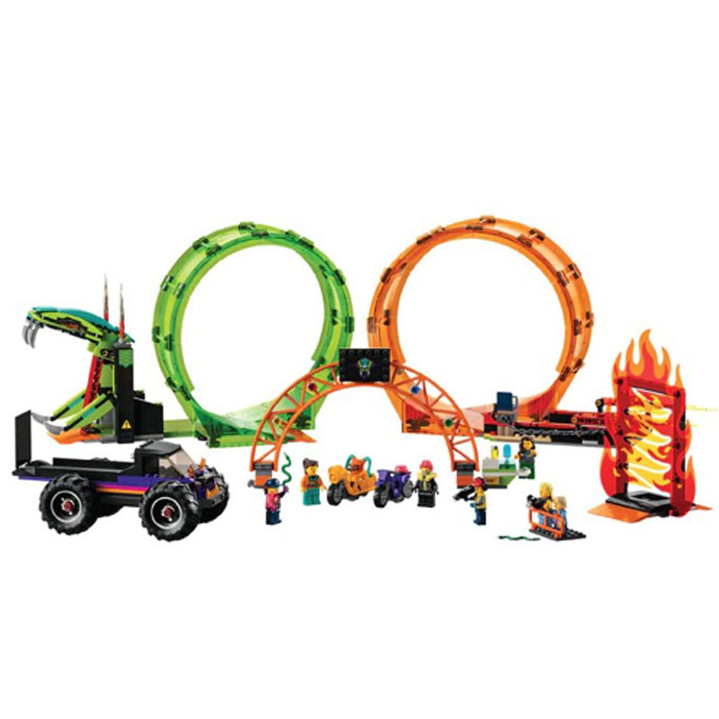 Lego City Double Loop Stunt Arena 60339 - As-is | HMR Shop N' Bid