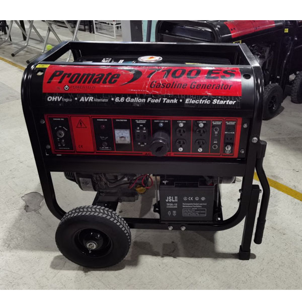 Promate Unleaded Gasoline Generator 13hp-OHV 7100ES | HMR Shop N' Bid