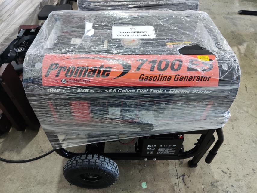 Promoate Unleaded Gasoline Generator 13HP-OHV 7100ES | HMR Shop N' Bid