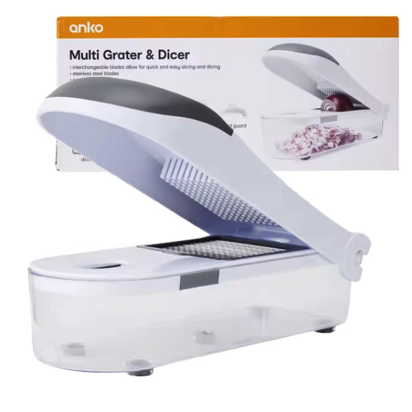 Anko Multi Grater and Dicer 42827726 | HMR Shop N' Bid