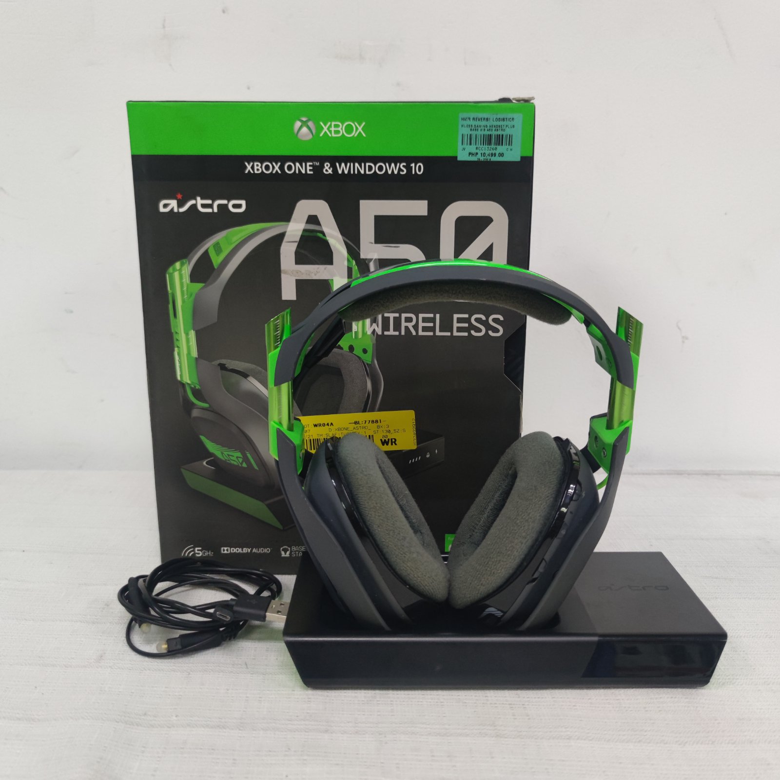 Xbox Astro A50 Wireless Gaming Headset Plus Base Station | HMR Shop N' Bid