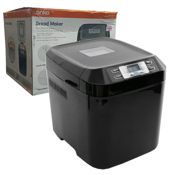 Anko Bread Maker Black BM1333 | HMR Shop N' Bid