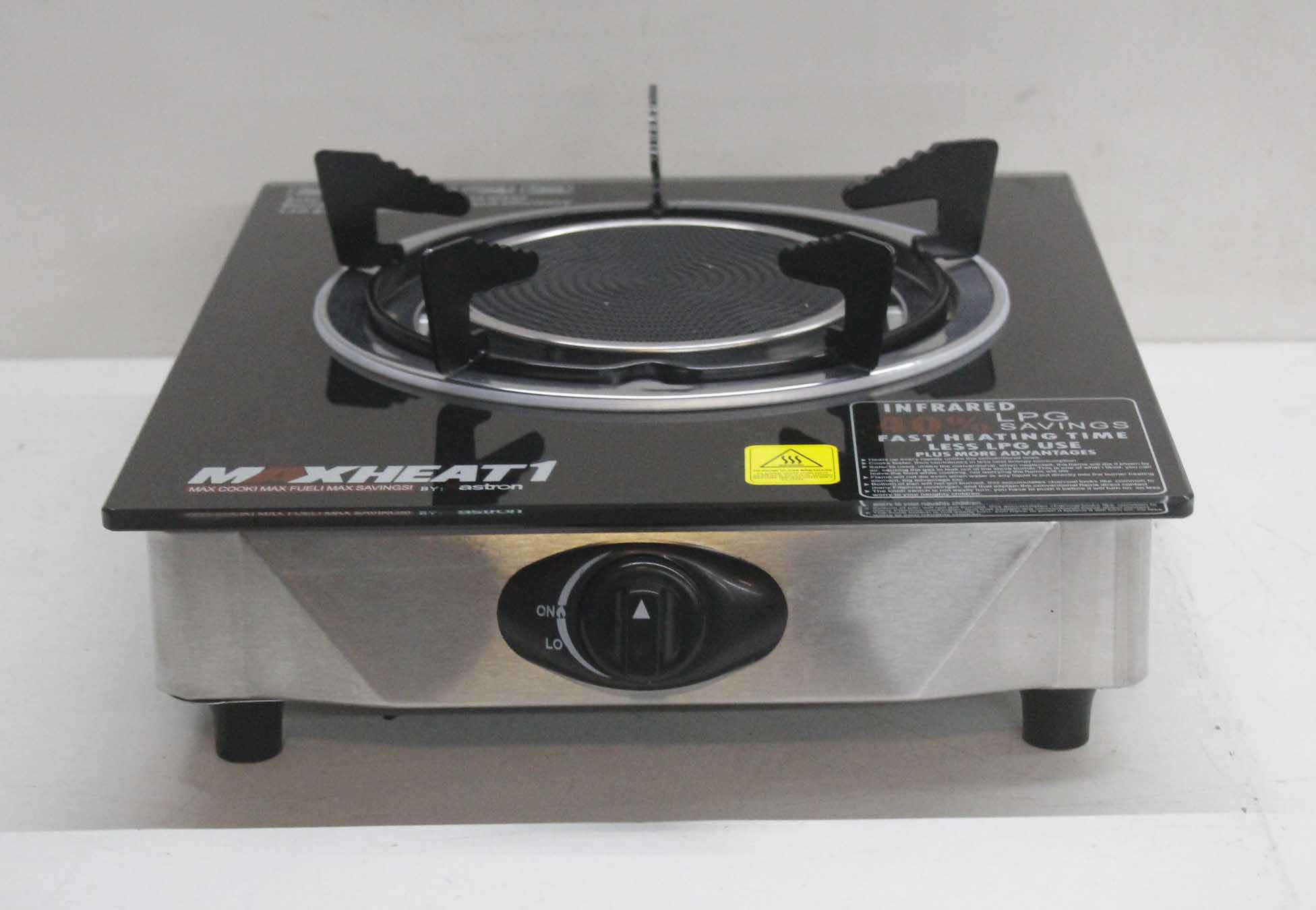Astron Ceramic Gas Stove MAXHEAT 1 - Astron Ceramic Gas Stove MAXHEAT 1 ...