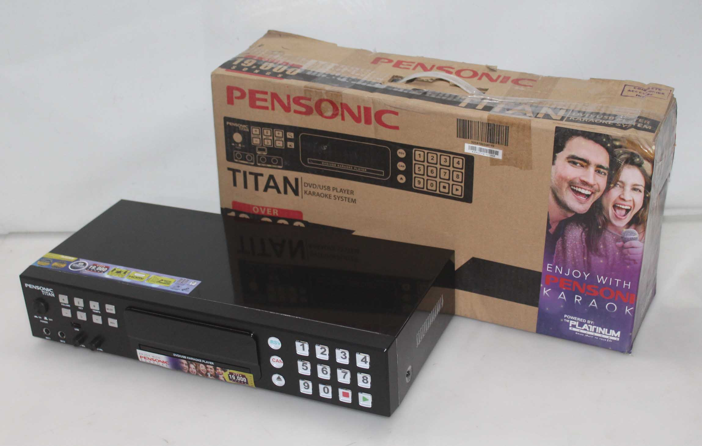 2pcs Pensonic DVD/USB Player Karaoke System Titan - 2pcs Pensonic DVD ...