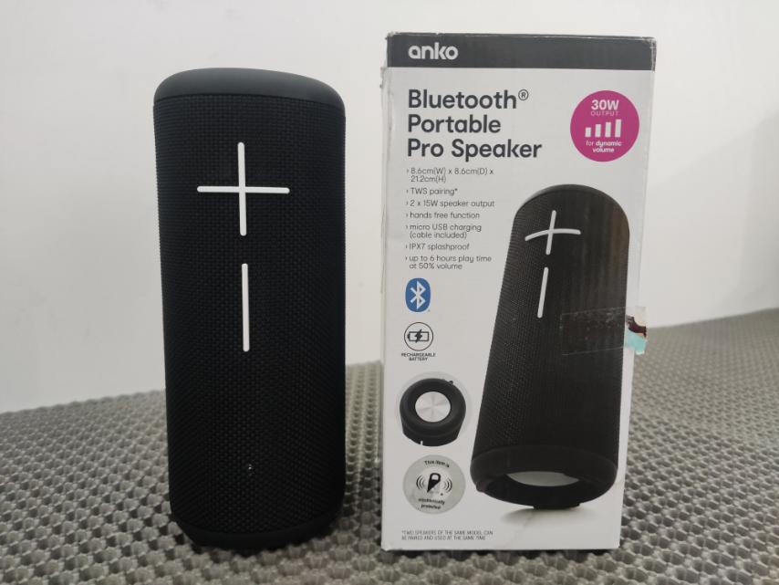Anko Bluetooth Portable Pro Speaker 42976608 | HMR Shop N' Bid