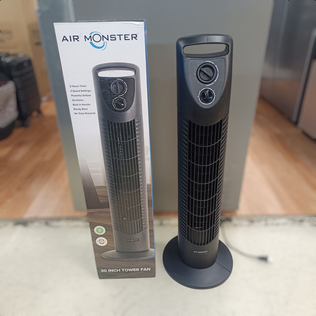 Air Monster Tower Fan 15830 30in | HMR Shop N' Bid