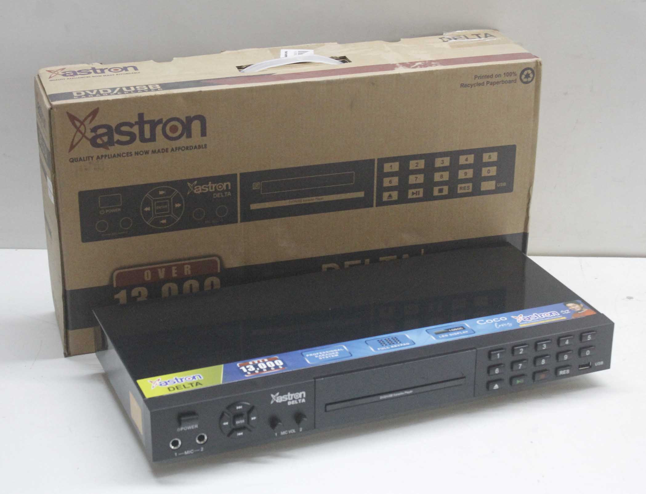 2pcs Astron DVD/USB Player Karaoke System DELTA - 2pcs Astron DVD/USB ...