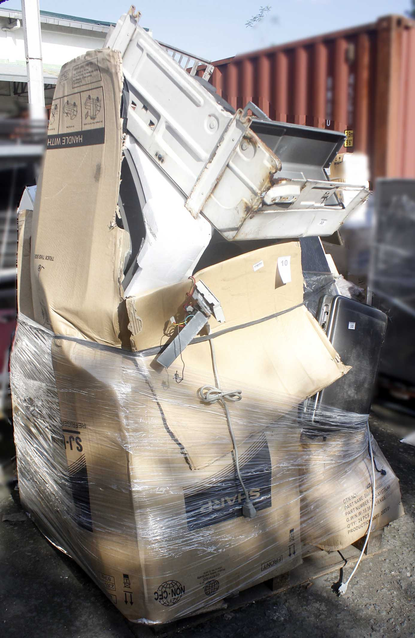 Briefcase, Aircon Outdoor Unit Parts, Steel Pedestal, Washing Machine ...