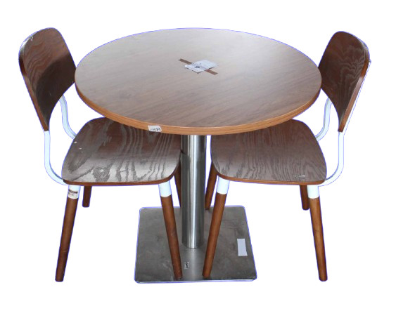 Round Table and Dining Chair | 3 Units as 1-Lot - Round Table and ...