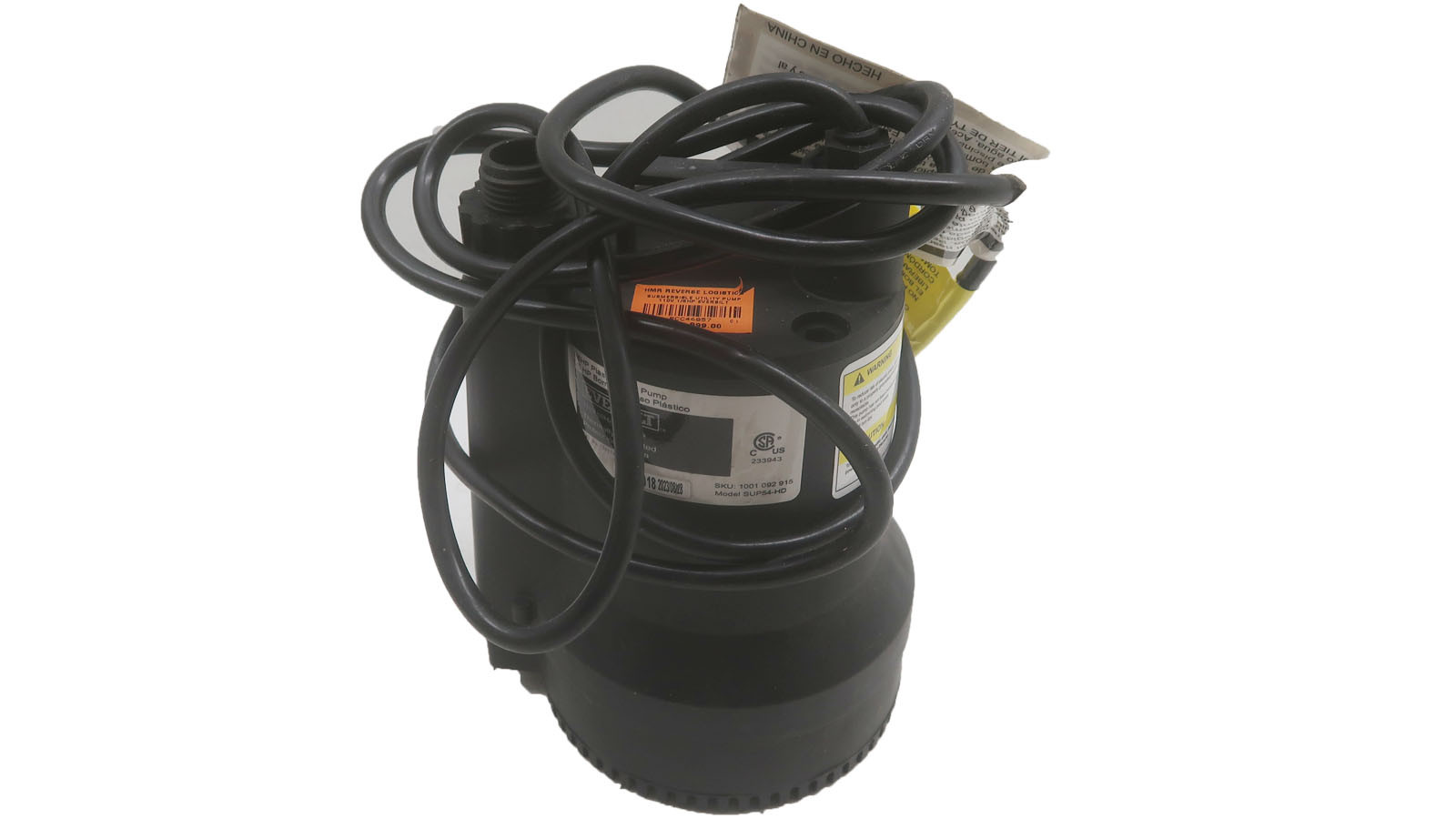 Everbilt Submersible Utility Pump - Everbilt Submersible Utility Pump ...