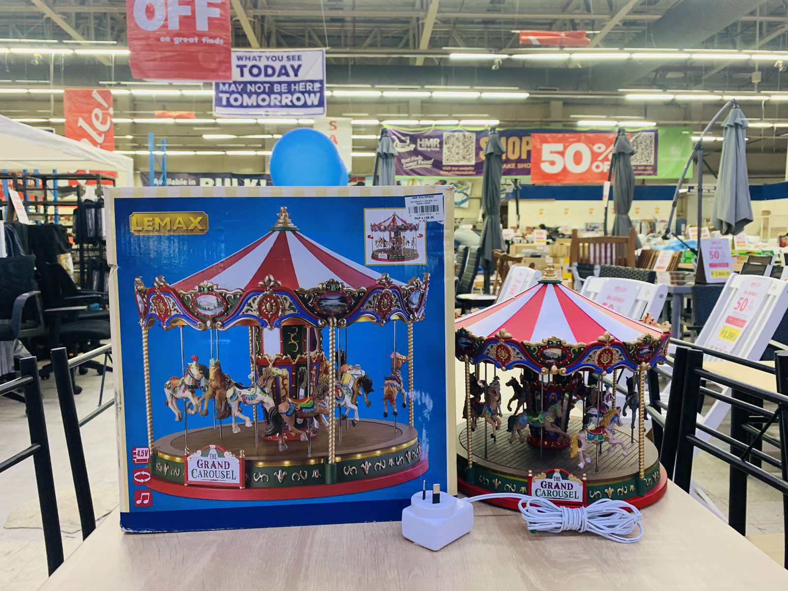 Lemax The Grand Carousel With Box 84349 | HMR Shop N' Bid
