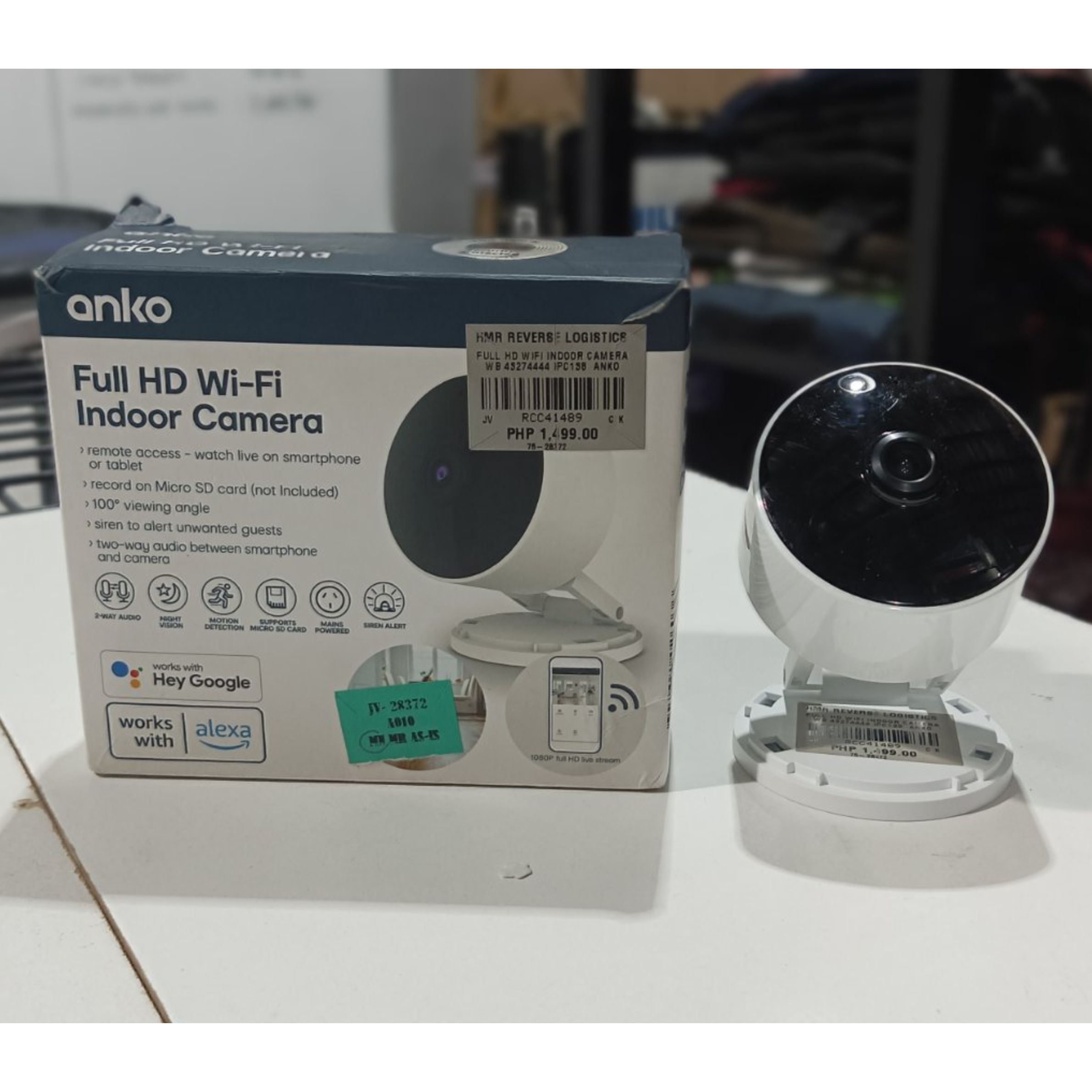Anko Full HD Wifi Indoor Camera IPC138 | HMR Shop N' Bid