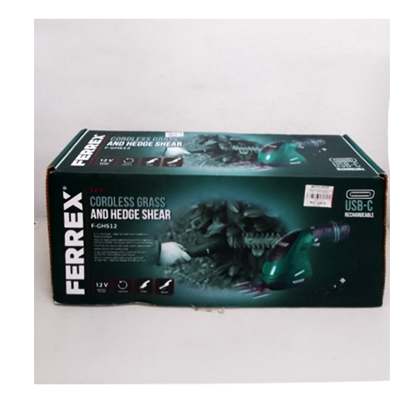 Ferrex F-GHS12 Cordless Grass & Hedge Shear | HMR Shop N' Bid