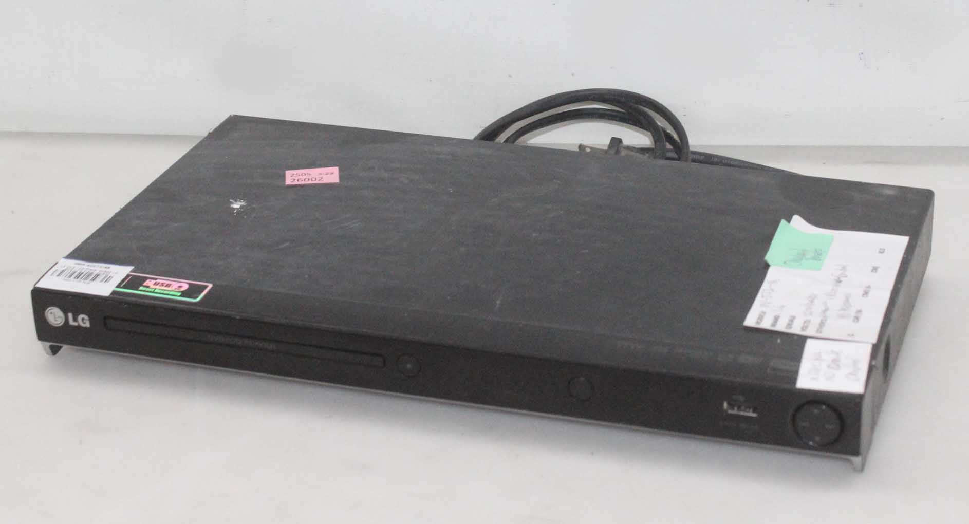 LG DVD-CD Player DV522 - LG DVD-CD Player DV522 | HMR Shop N' Bid