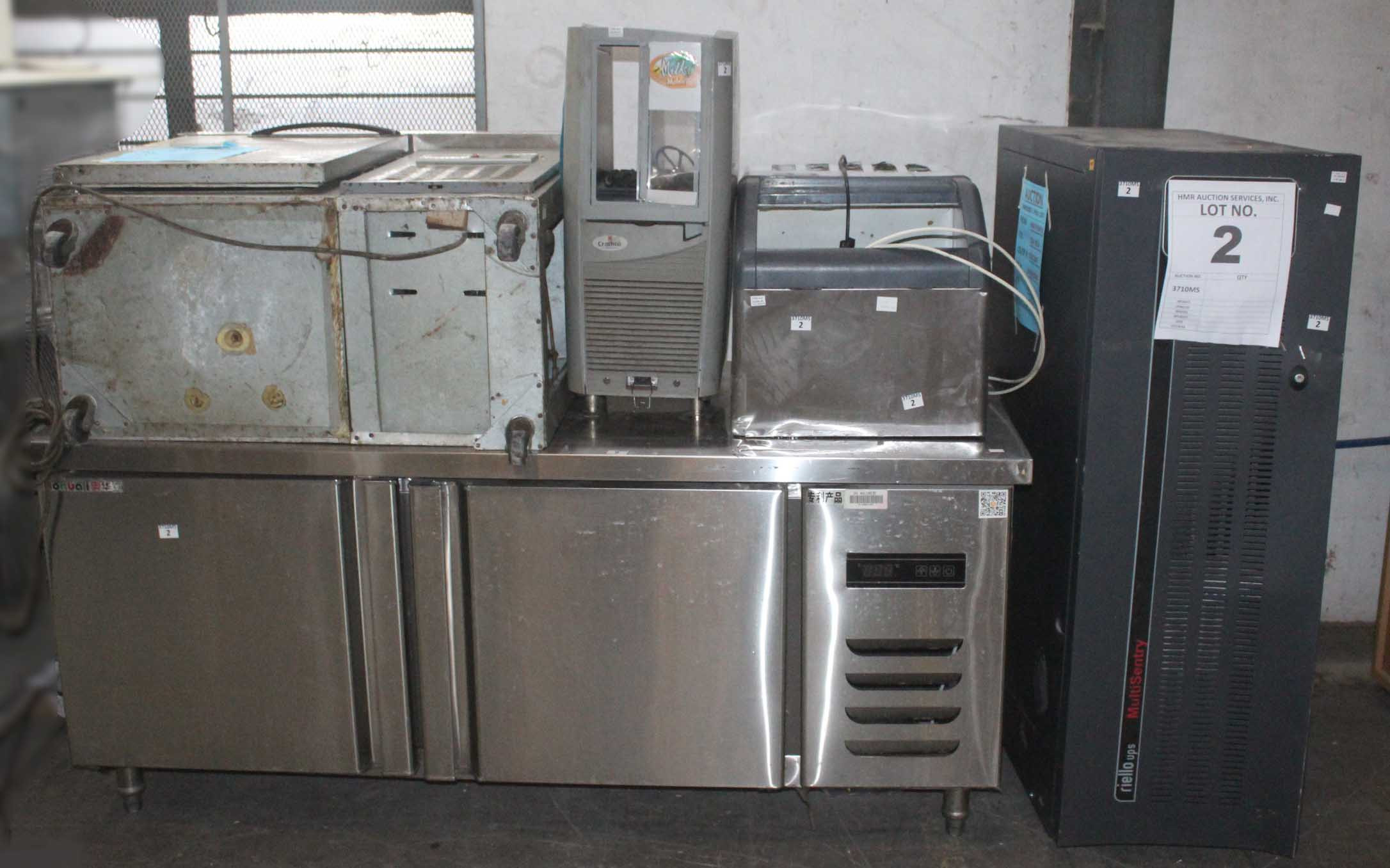Riello UPS, Under Counter Chiller, Aircon, Ice Maker and Assorted Items ...