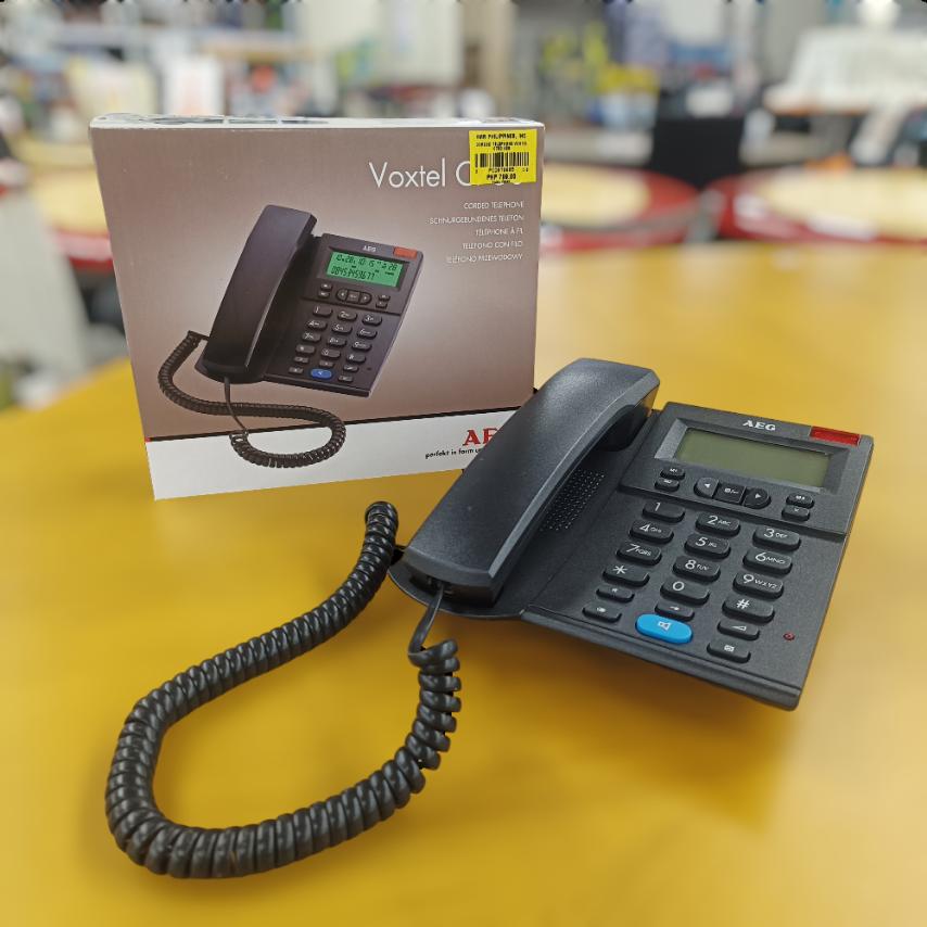 AEG Corded Telephone Voxtel C750 | HMR Shop N' Bid
