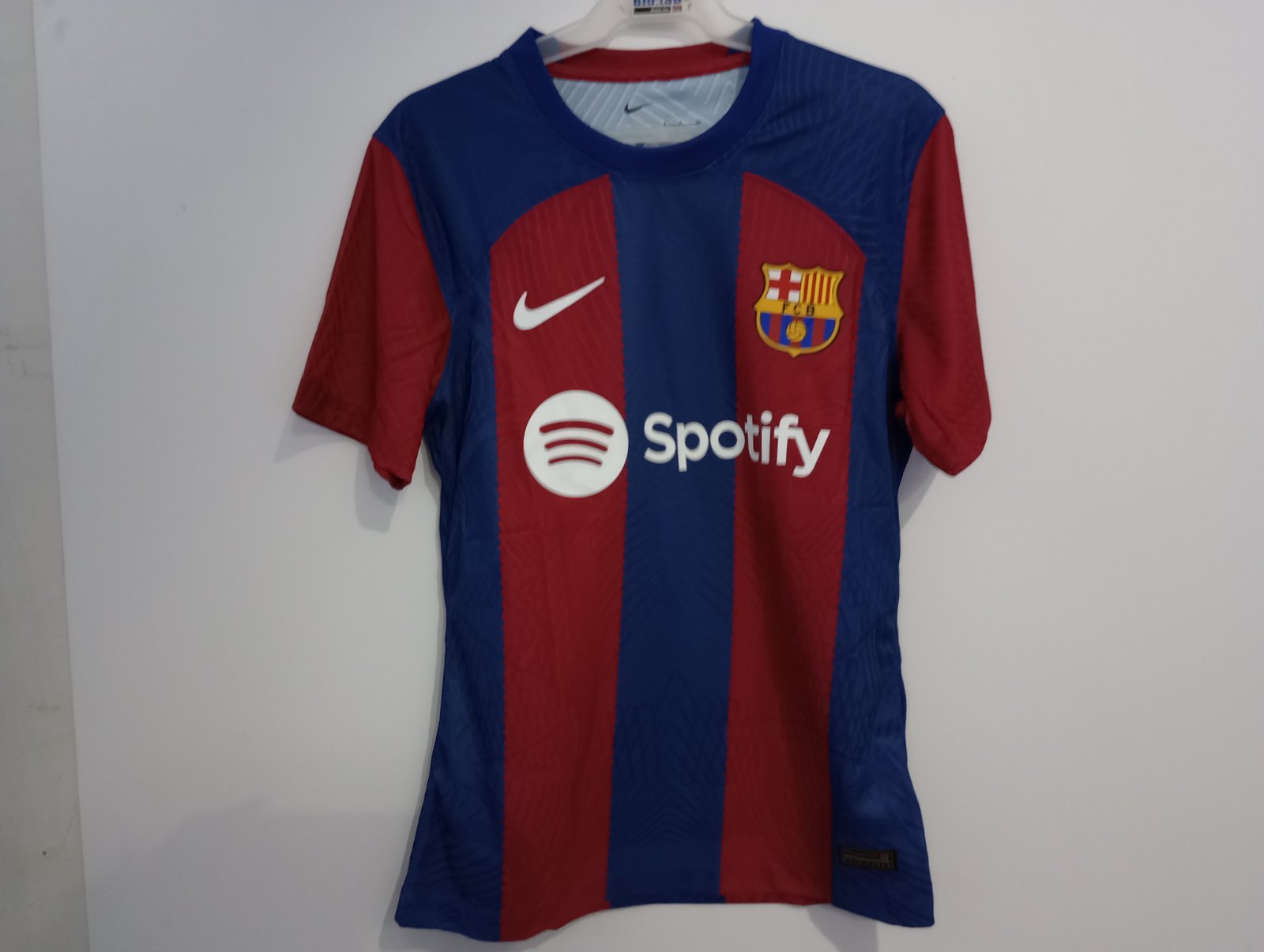 Jersey Shirt FCB Spotify Red Blue 38X65CM | HMR Shop N' Bid