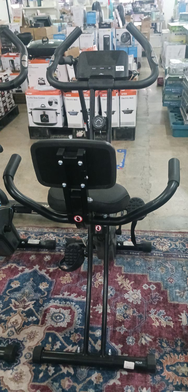 Crane Display Foldable Exercise Bike Sp-x201 Batt. Op. | HMR Shop N' Bid