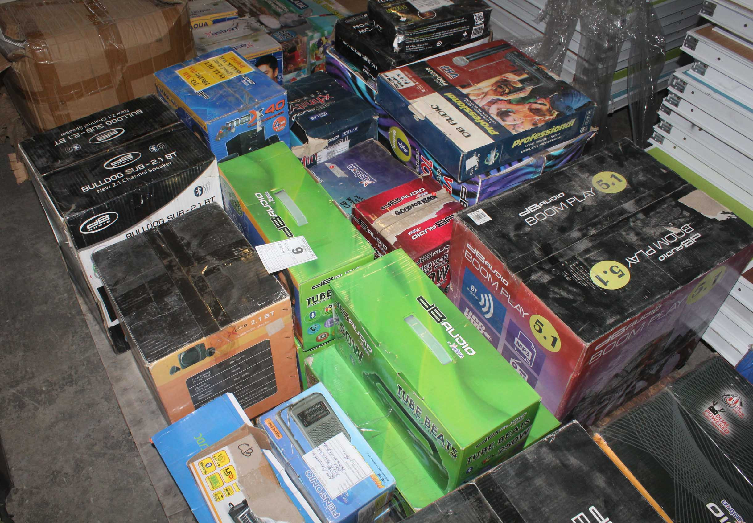 21pcs Microphone, Speaker and Radio / 1-Pallet - 21pcs Microphone ...