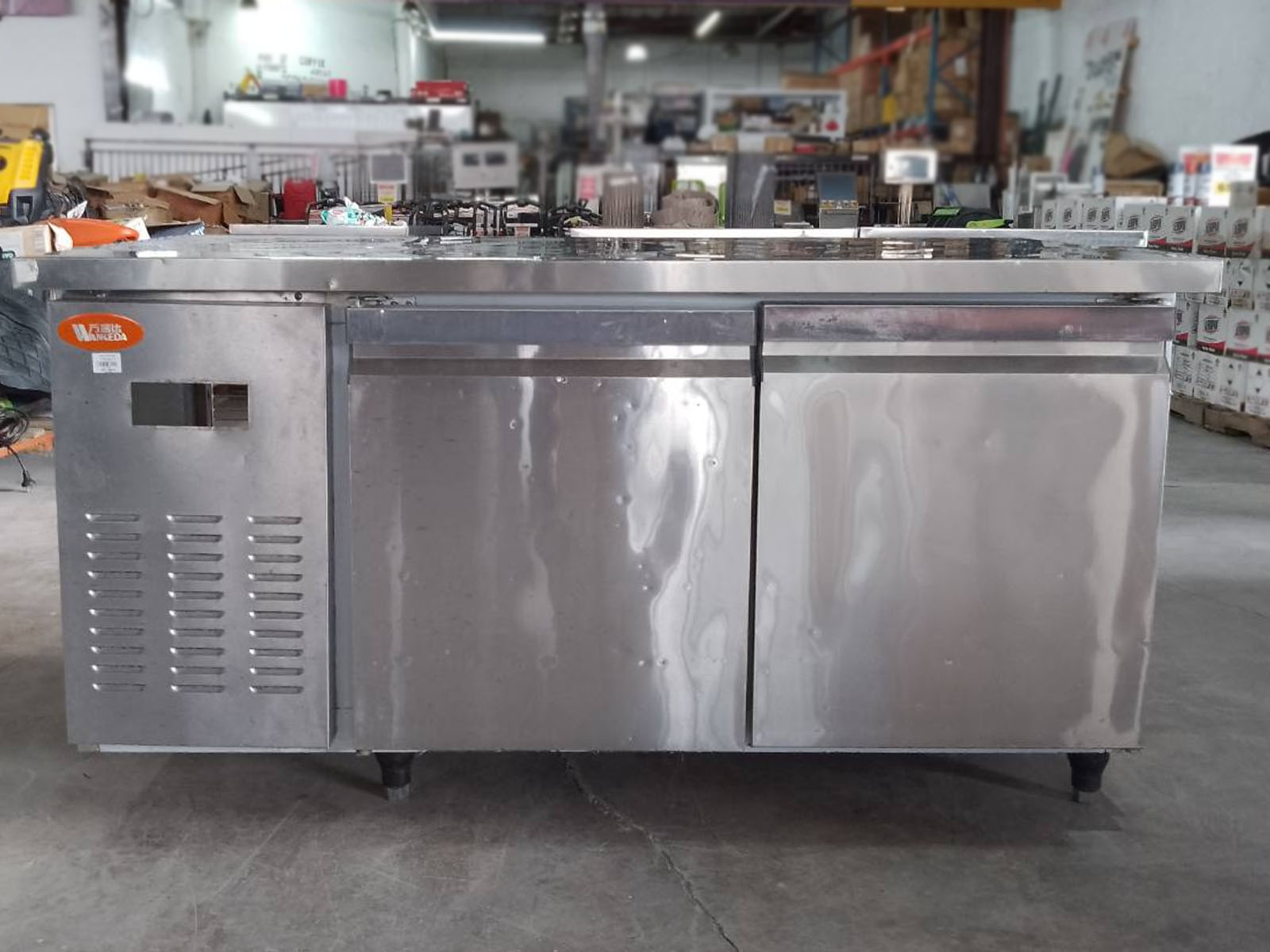 Preparation Table Stainless Steel Used | HMR Shop N' Bid