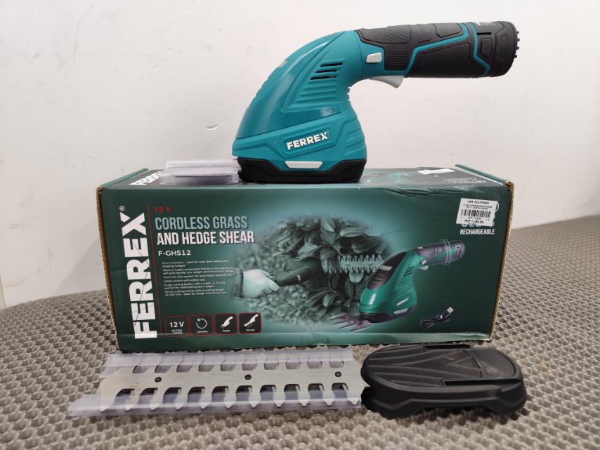 Ferrex Cordless Grass and Hedge Shear F-GHS12 | HMR Shop N' Bid