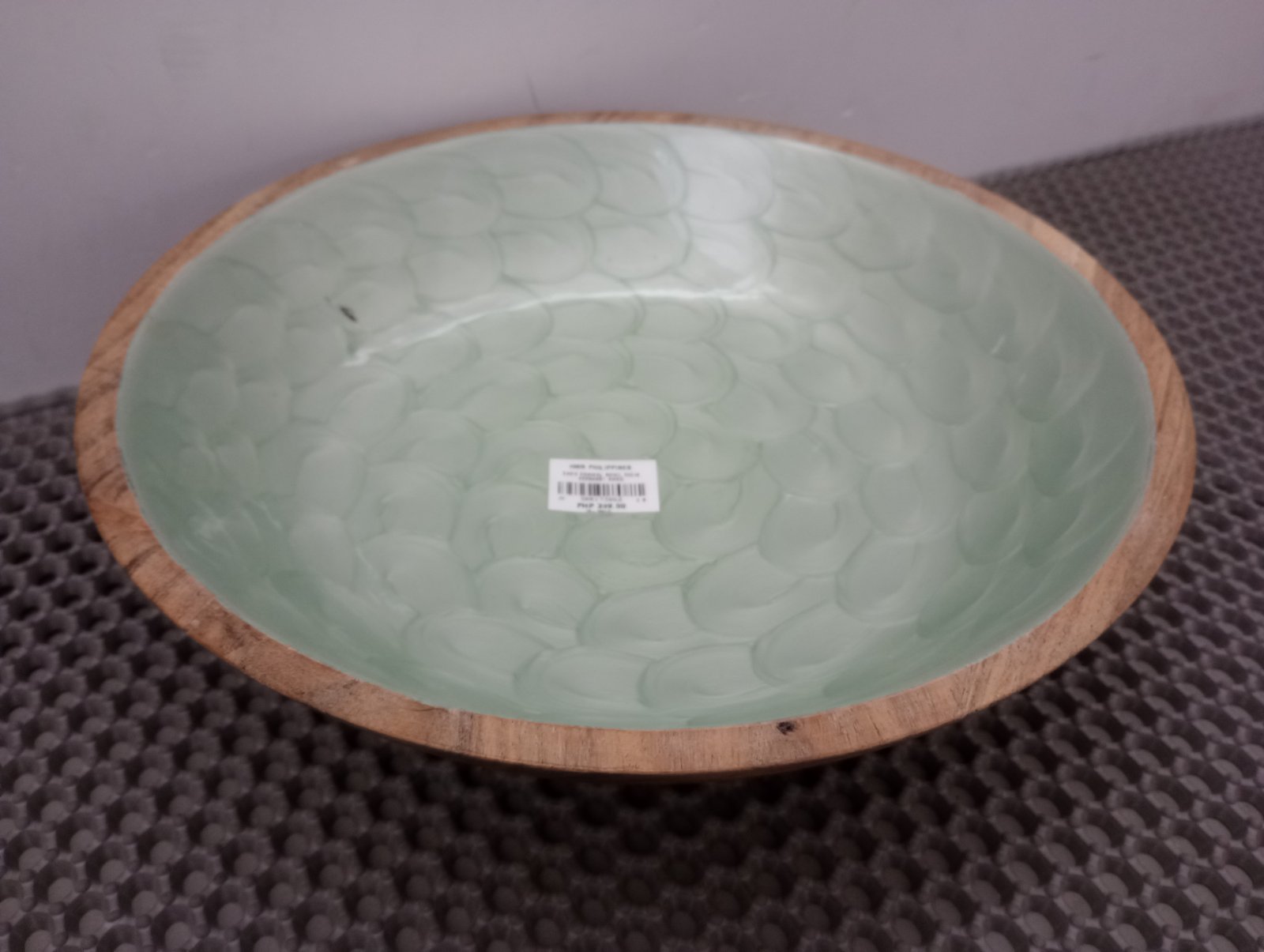 Anko Sage Enamel Bowl 30CM 43394951 | HMR Shop N' Bid