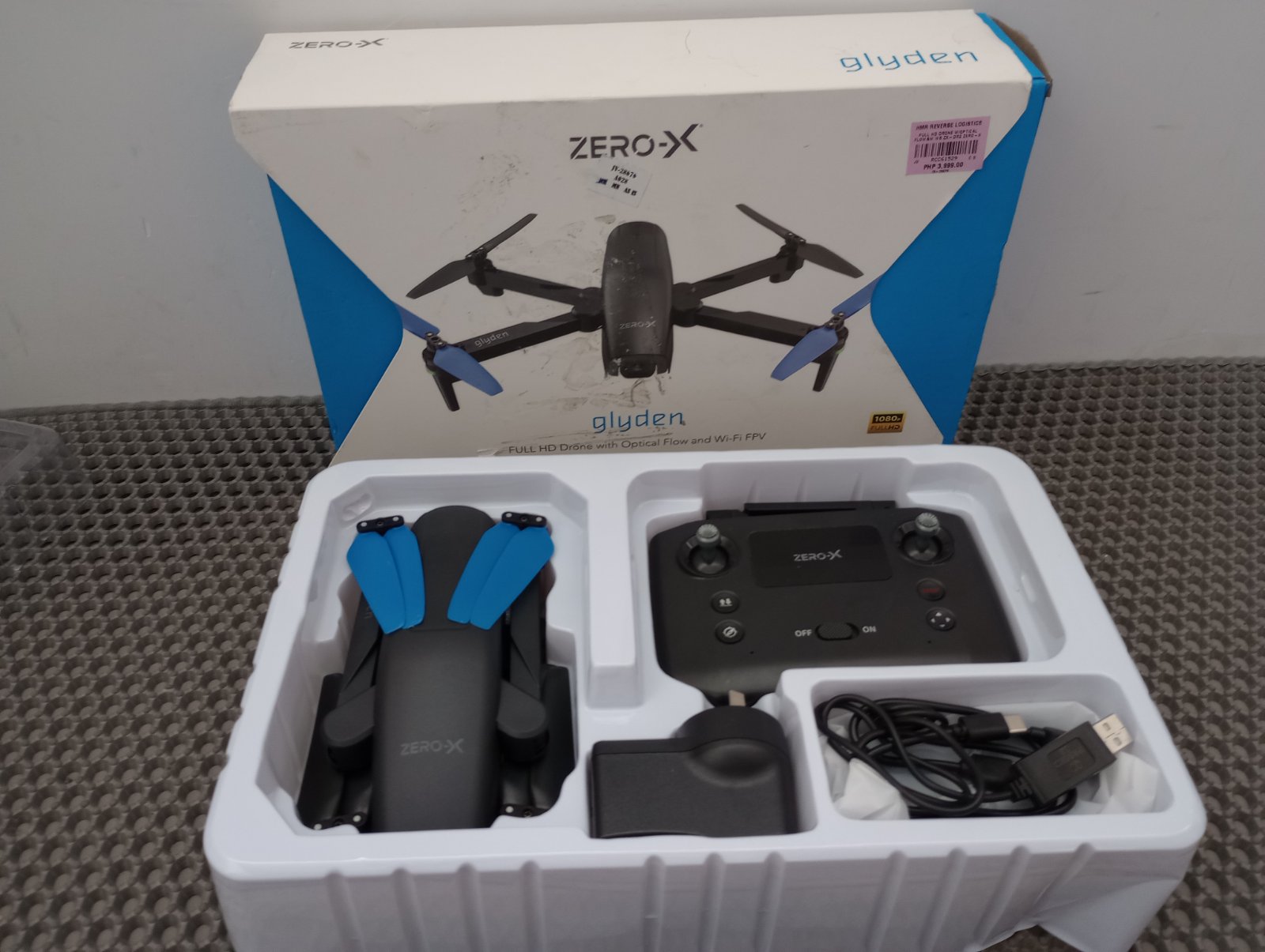 Zero-X Full HD Drone with Optical Flow and WiFi FPV ZX-DR2 (Used) | HMR ...