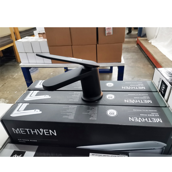 Methven Aio Basin Mixer Matte Black AOBBKAU | HMR Shop N' Bid