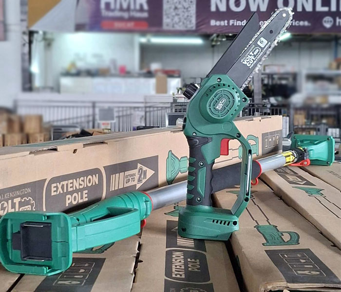 Royal Kensington Volt Cut Pro Portable Chainsaw with Extension Pole TVS ...