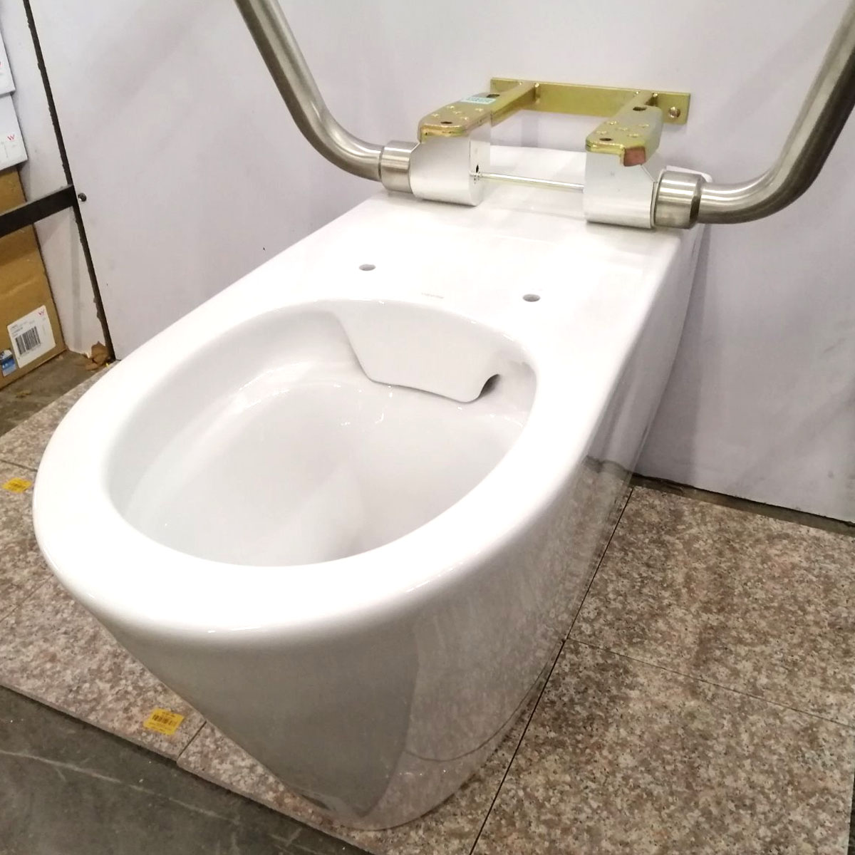 Caroma Wall Faced Close Coupled Toilet Pan 843707WSMO | HMR Shop N' Bid