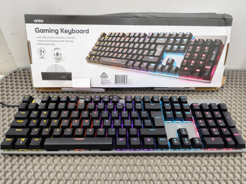 Anko Gaming Keyboard 43276493 | HMR Shop N' Bid