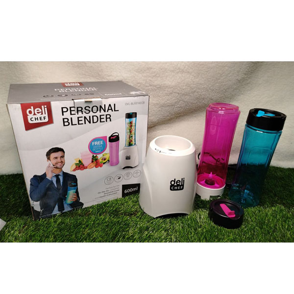 Deli Chef 600ml Personal Blender OVL-BL9316ECB | HMR Shop N' Bid