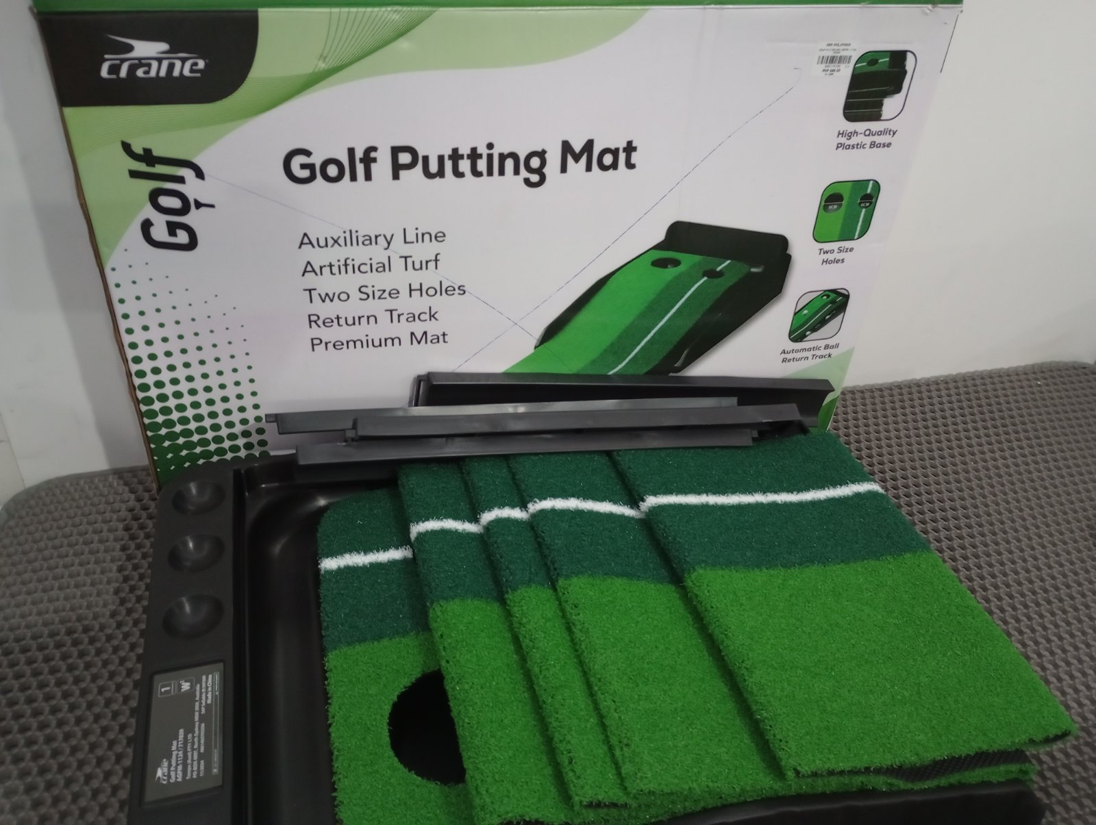 Crane Golf Putting mat AGPM-1124 | HMR Shop N' Bid