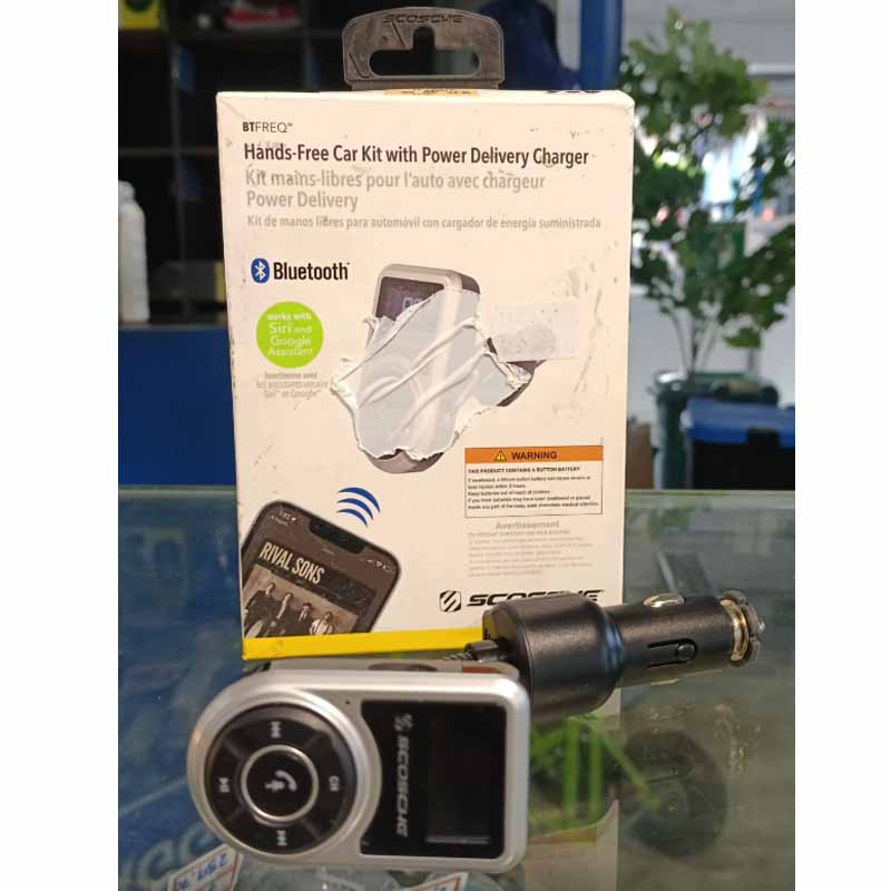 Scoche Hands Free Car Kit with Power Delivery Charger BTFMPDSR-SP | HMR ...