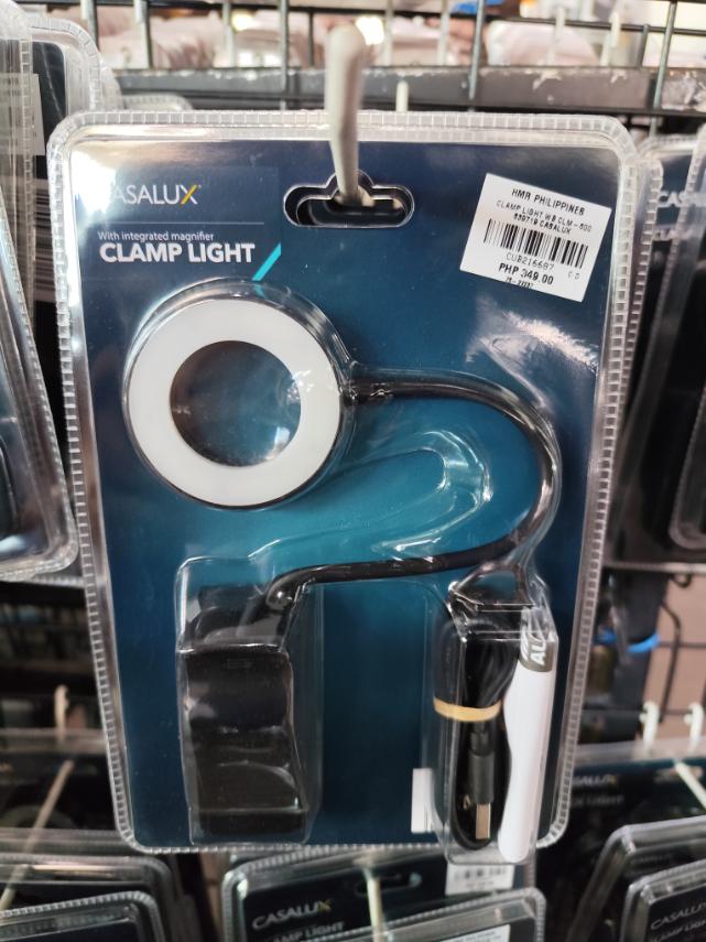 Casalux Clamp Light Round CLM-800 839719 | HMR Shop N' Bid