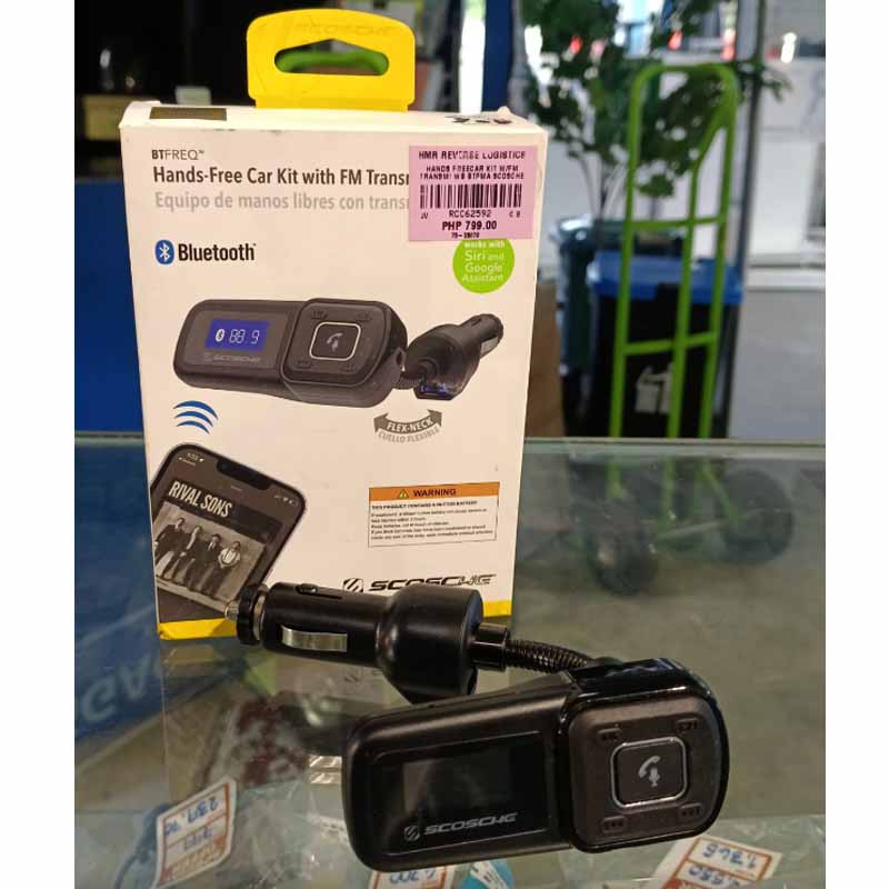 Scoche Hands Free Car Kit with FM Transmitter | HMR Shop N' Bid