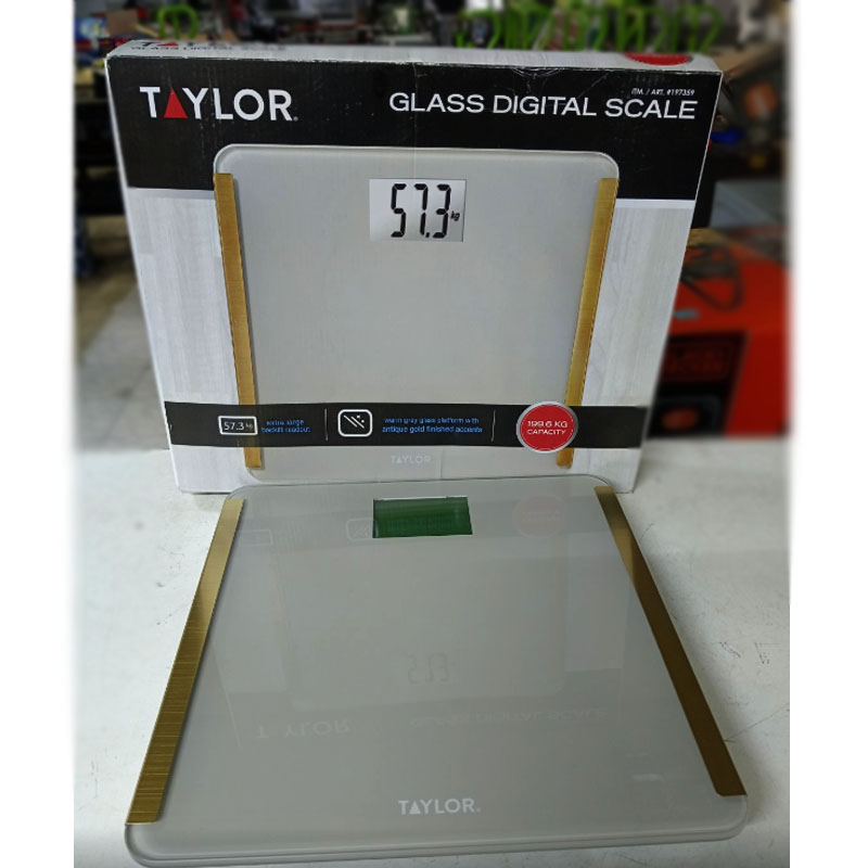Taylor Glass Digital Scale 197359 | HMR Shop N' Bid