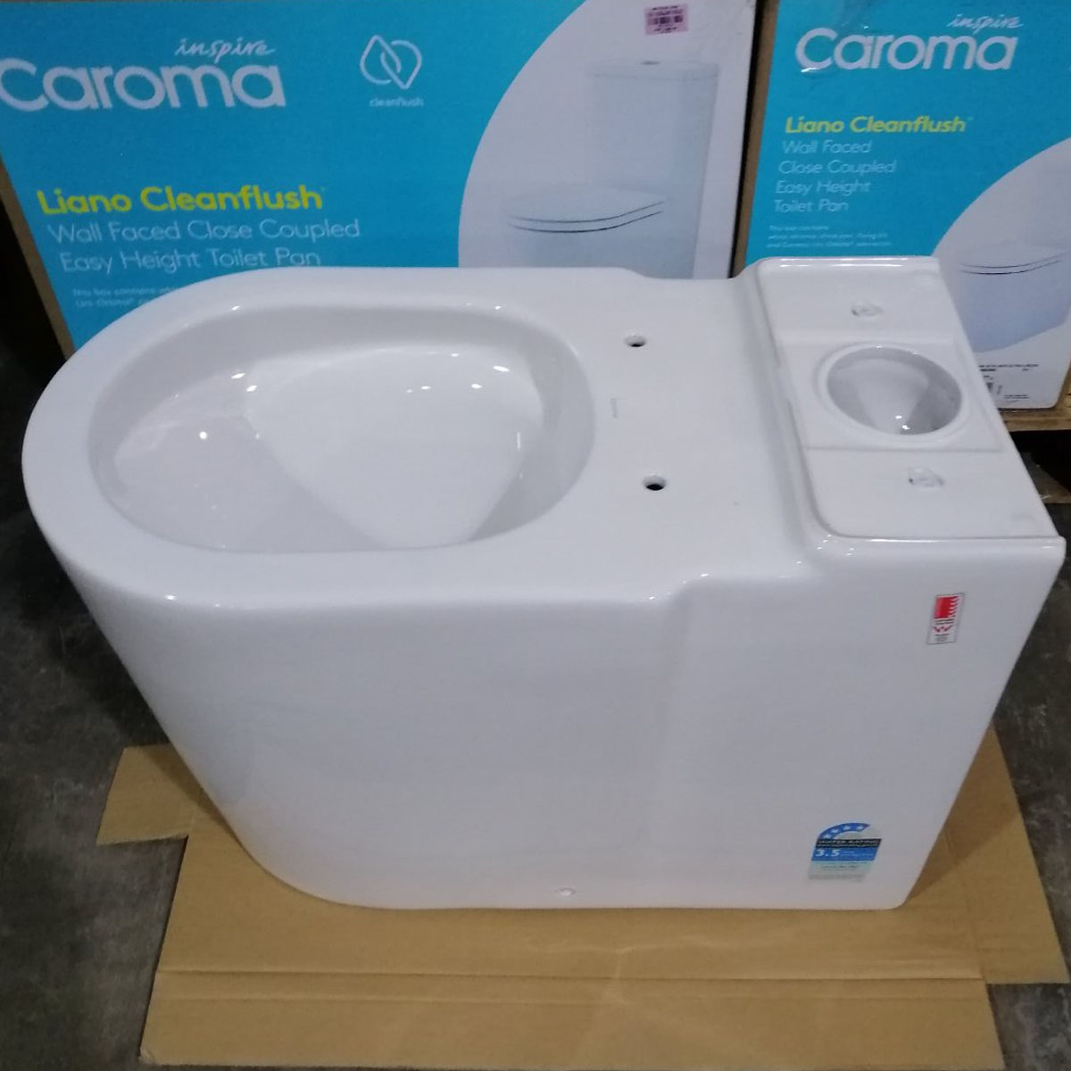 Caroma Faced Close Coupled Easy Height Toilet Pan 843305WSMO | HMR Shop ...