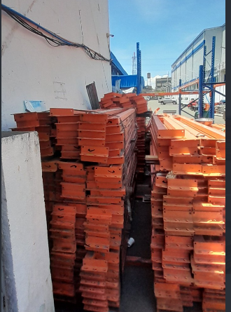 Pallet Racking Beam 7.5ft. (Orange Beam) Details | HMR Shop N' Bid