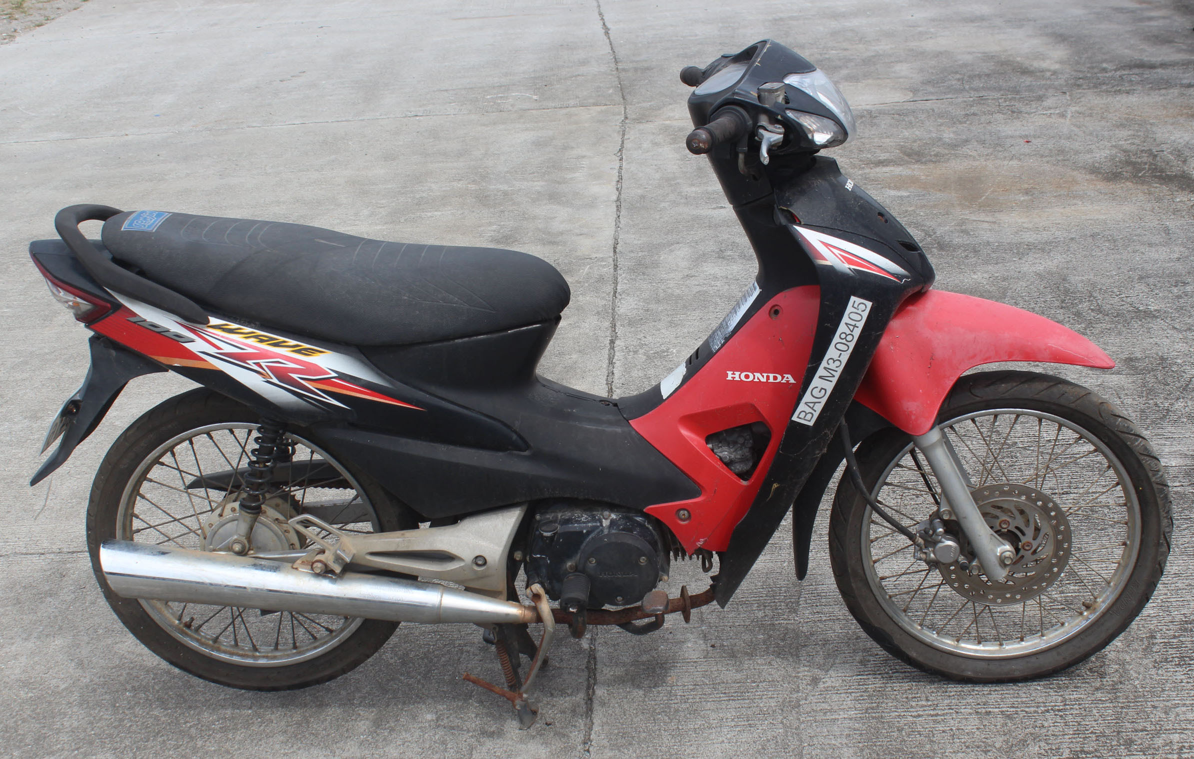 2014 Honda AFS100MSB Wave 100R Motorcycle | NA70416 - 2014 Honda ...