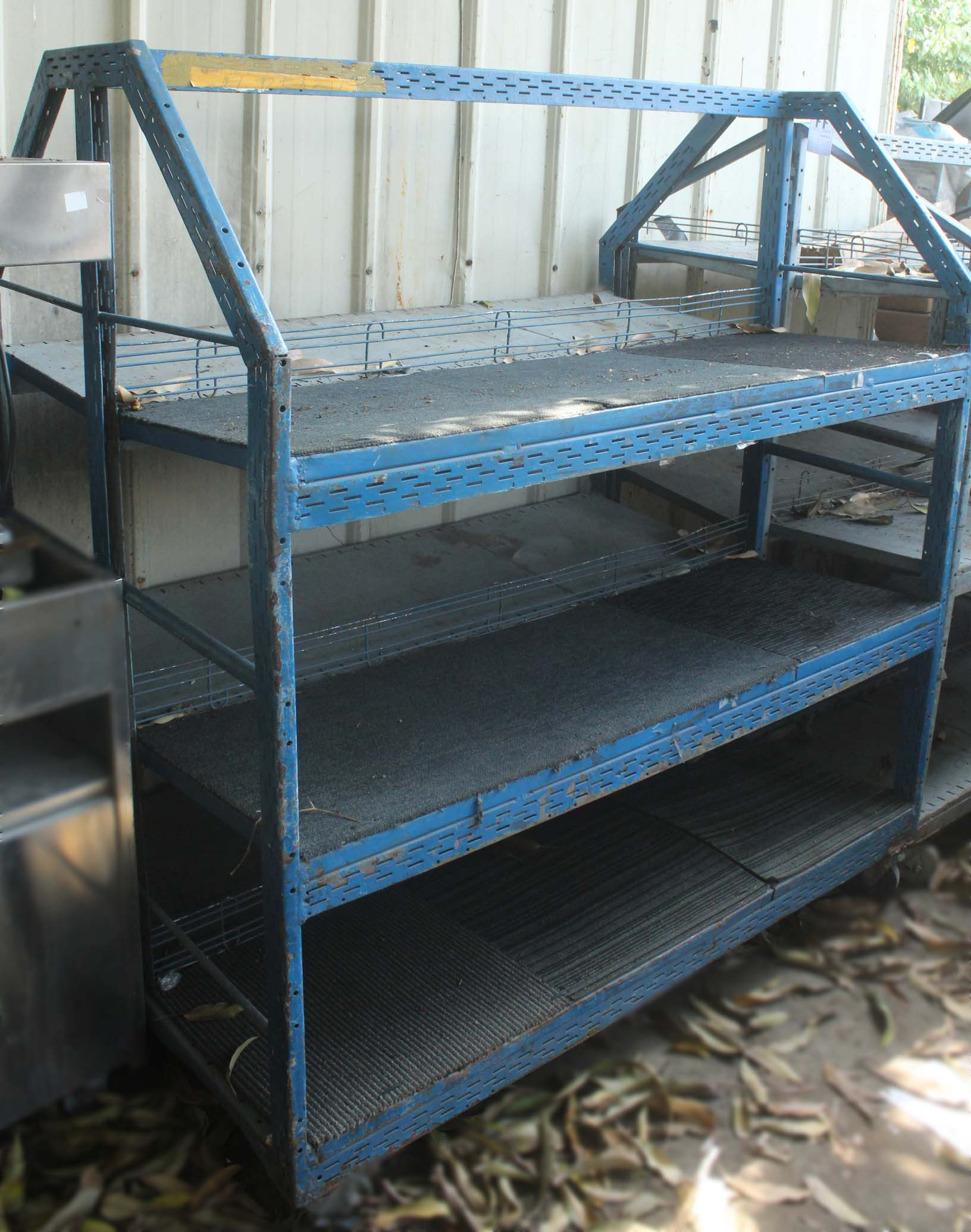 Steel Mobile Gondola - Steel Mobile Gondola | HMR Shop N' Bid