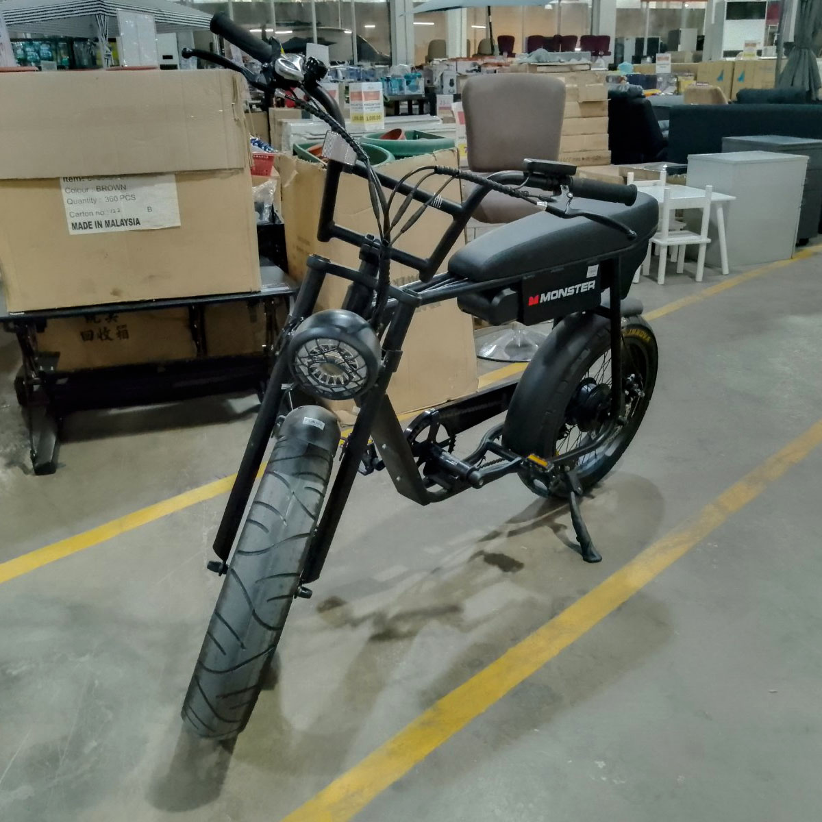 Monster Fat Electric Bike 20" MT-EFB (As-is) | HMR Shop N' Bid