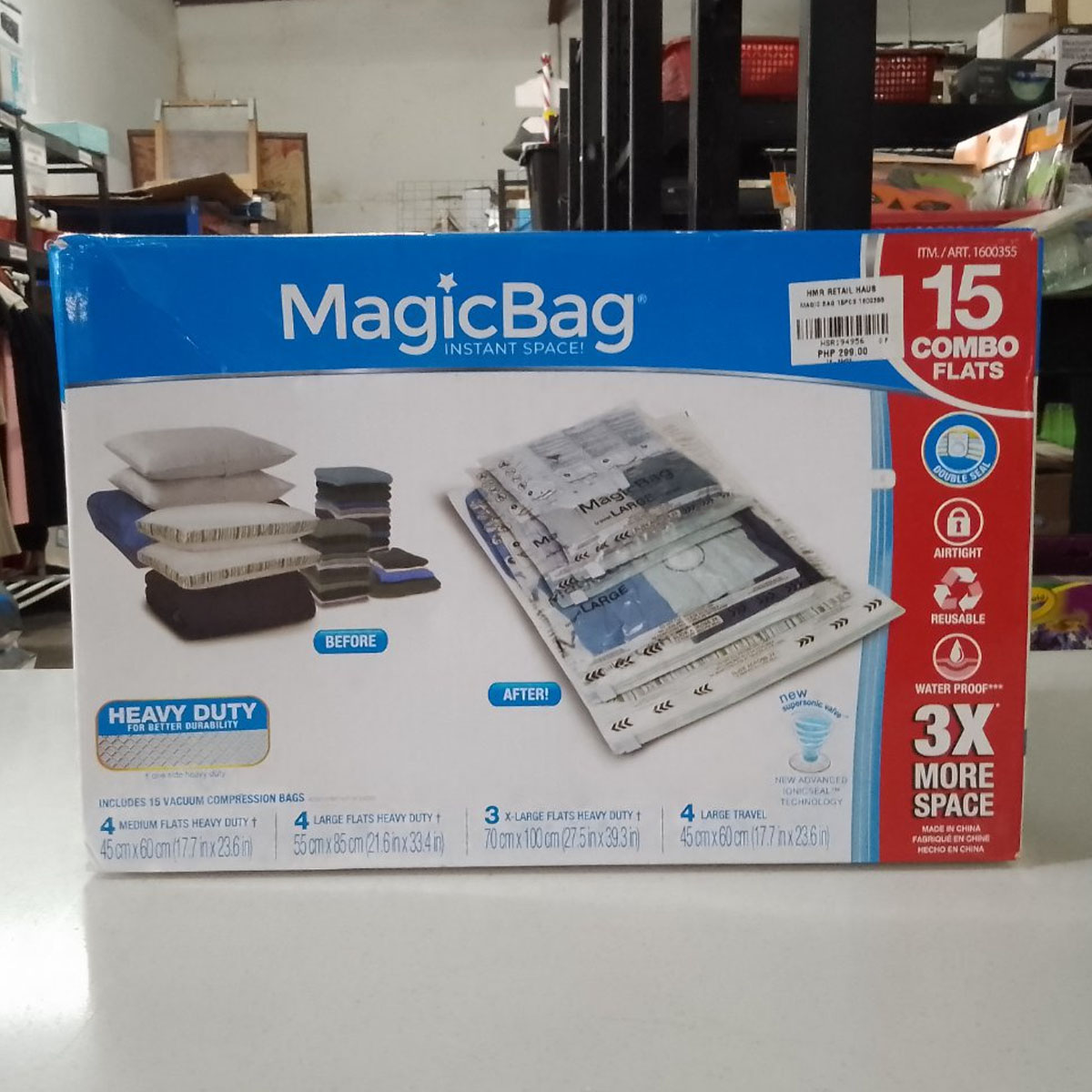 Magic Bag 15PCS 1600355 | HMR Shop N' Bid