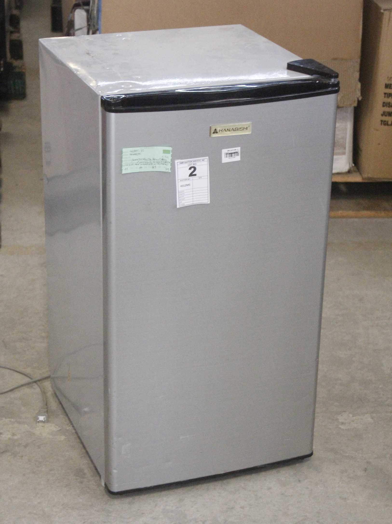 HANABISHI 3.3 cu. ft. Single Door Personal Refrigerator HASREF-33 ...