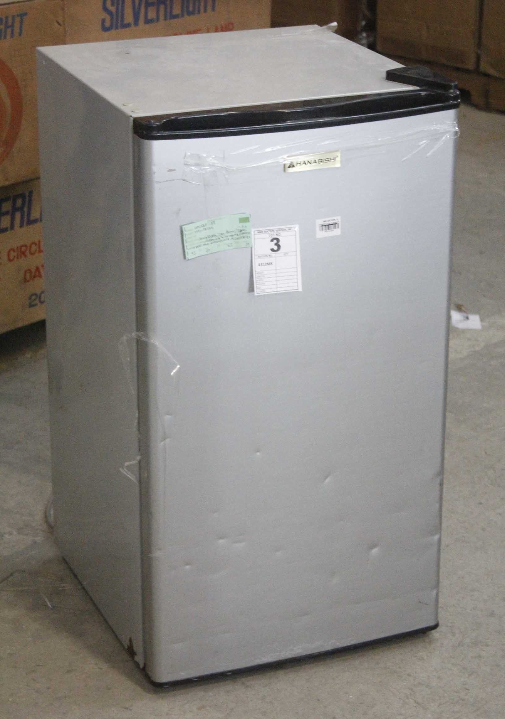 HANABISHI 3.3 cu. ft. Single Door Personal Refrigerator HASREF-33 ...