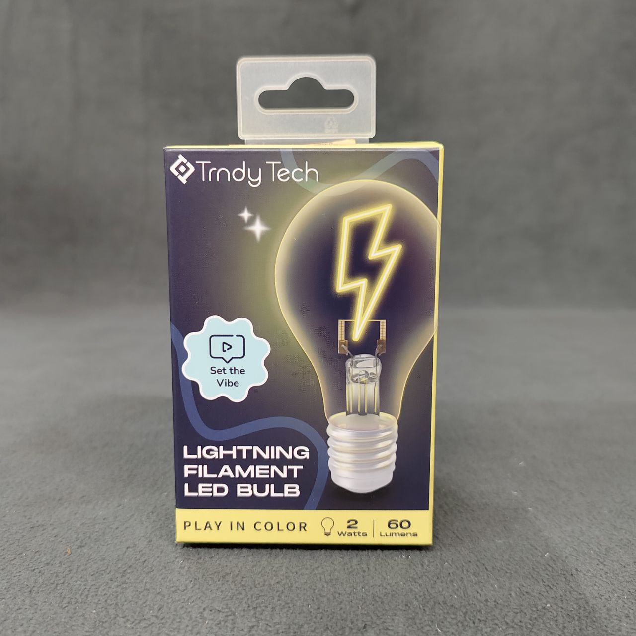 Trndy Tech Lightning Filament Led Bulb 2w 110v | HMR Shop N' Bid