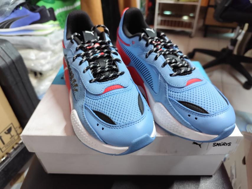 Puma RS-X The Smurfs Blue Shoes 39353301 Size 6 | HMR Shop N' Bid