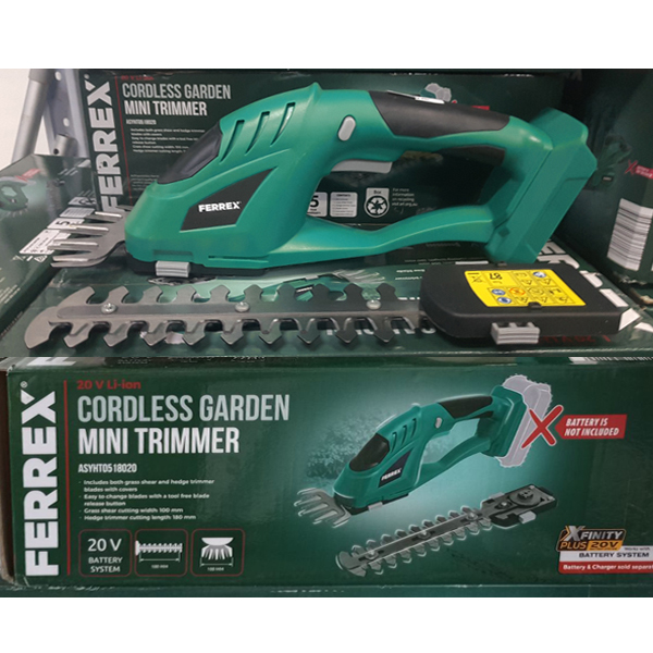 Ferrex Cordless Garden Mini Trimmer ASYHT0518020 | HMR Shop N' Bid