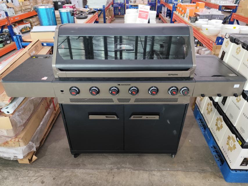 Matador Spark 6 Burner Gas BBQ GB0642 (Used, Incomplete) | HMR Shop N' Bid