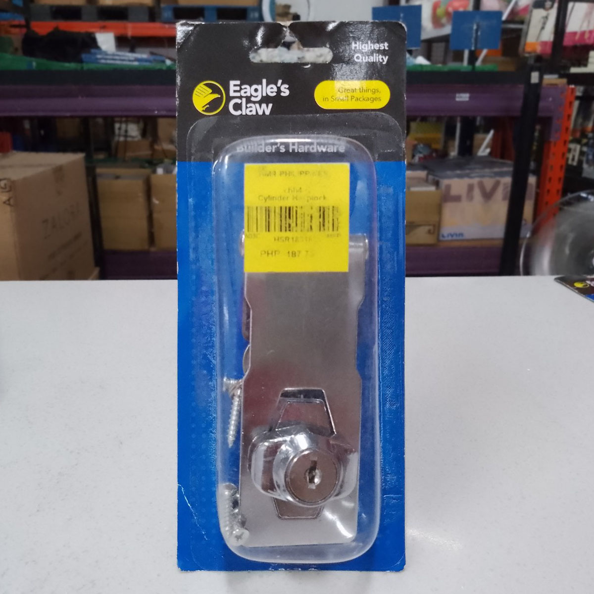 Eagles Claw Underkey Brass Padlock 60MM BPAD60 | HMR Shop N' Bid